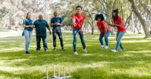 20 Outdoor Party Games For Adults | Garden Games | Kombi Keg